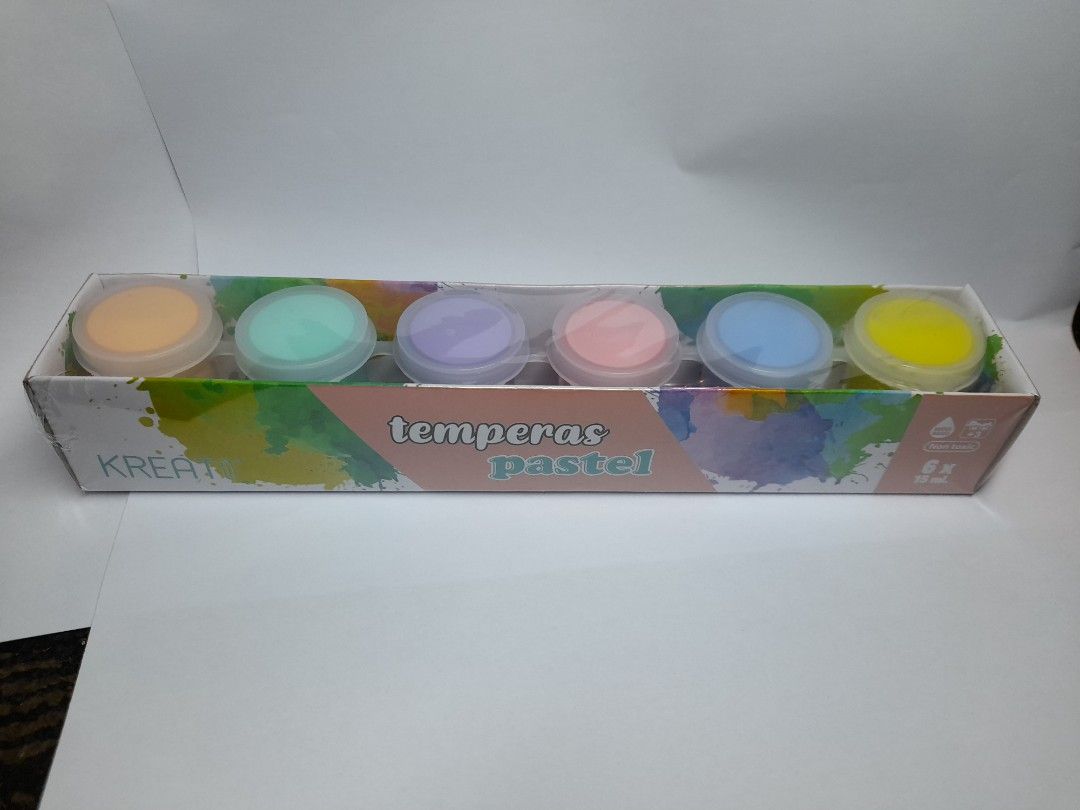 Tempera paint pastel color, Hobbies & Toys, Stationery & Craft, Craft ...