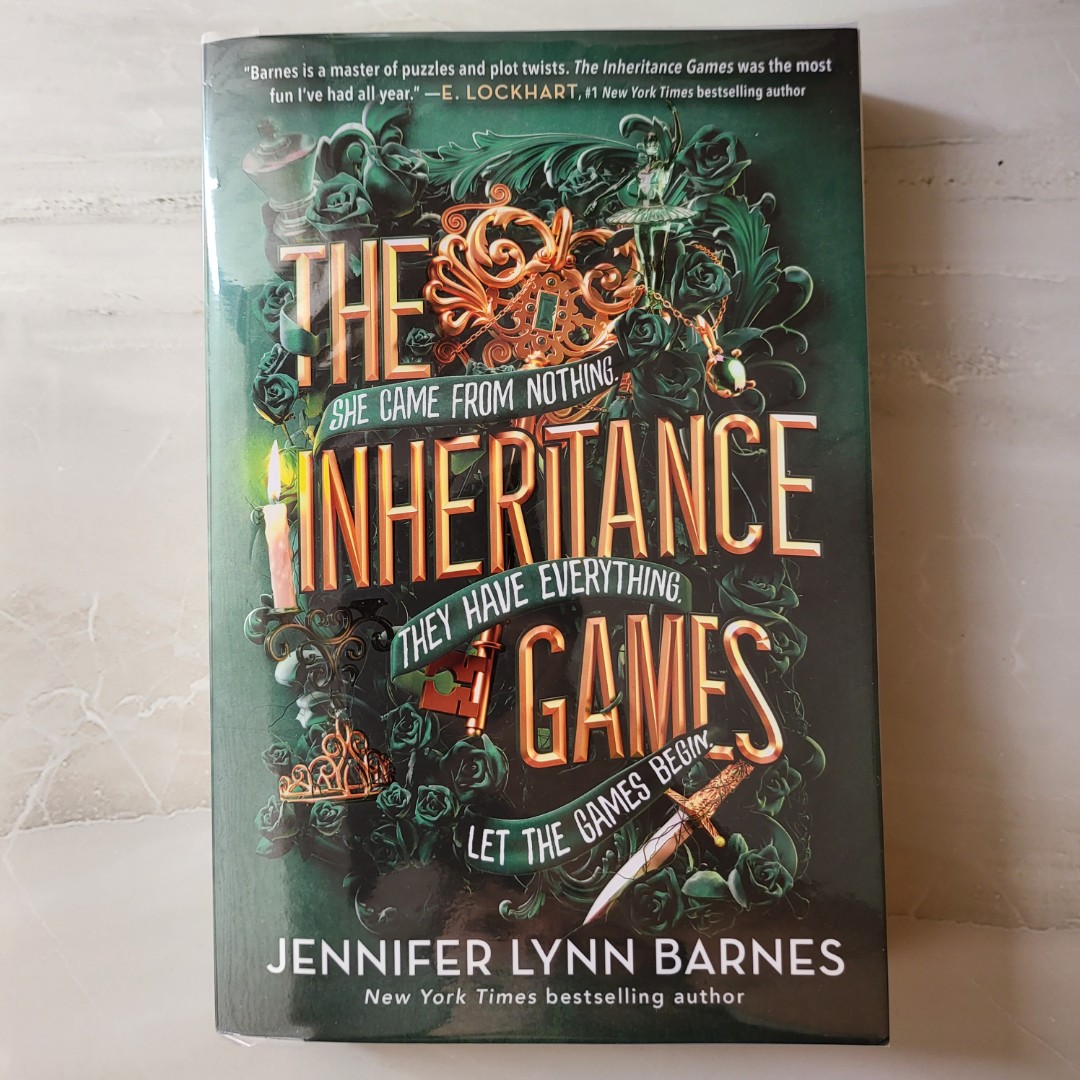 The Inheritance Games Book 1 by Jennifer Lynn Barnes, Hobbies & Toys ...