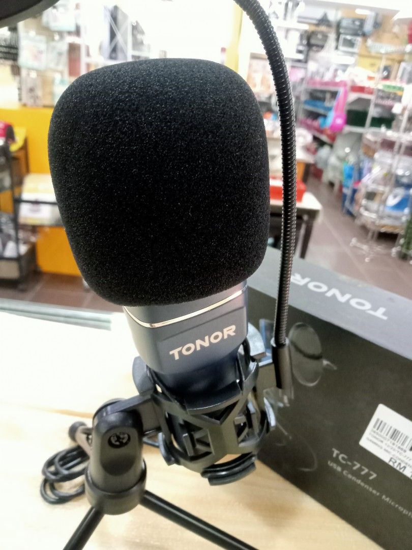 Tonor TC-777 Microphone Condenser Gaming PC With USB Connectivity & Box, Audio, Microphones on ...