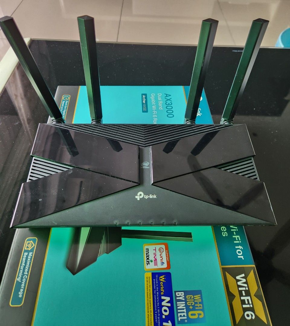 Tp Link Ax Wi Fi Router Computers Tech Parts Accessories Networking On Carousell