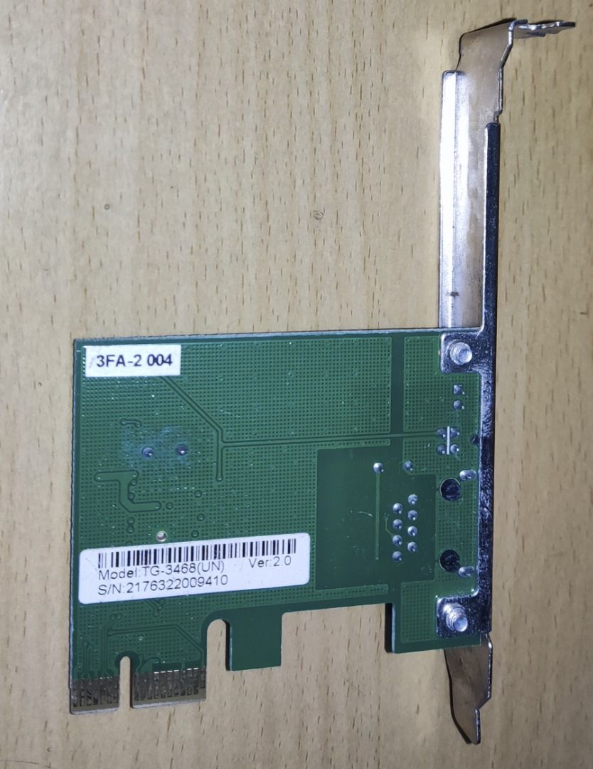 TP-Link TG-3468 Gigabit PCI Express Network Adapter, Computers & Tech ...