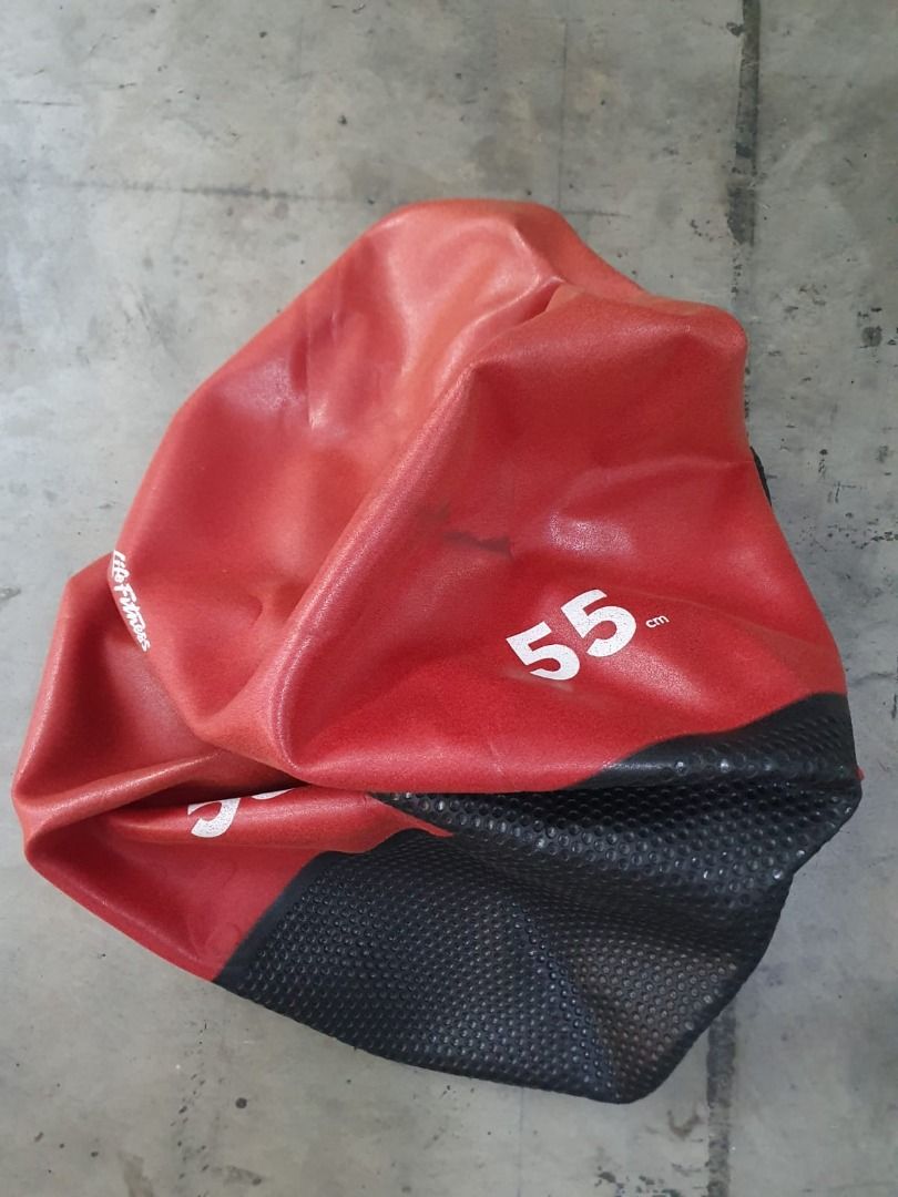 (USED) Life Fitness Stability Ball - Deflated, Sports Equipment ...