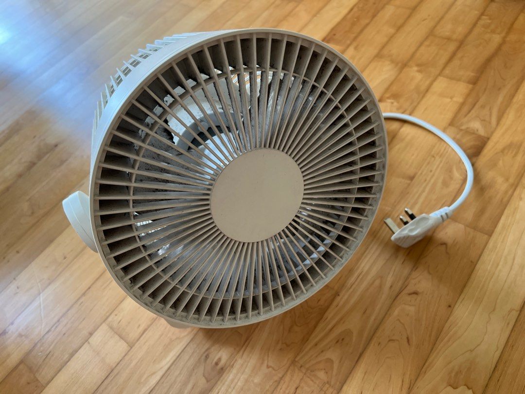 Used muji electric fan, Furniture & Home Living, Lighting & Fans, Fans ...