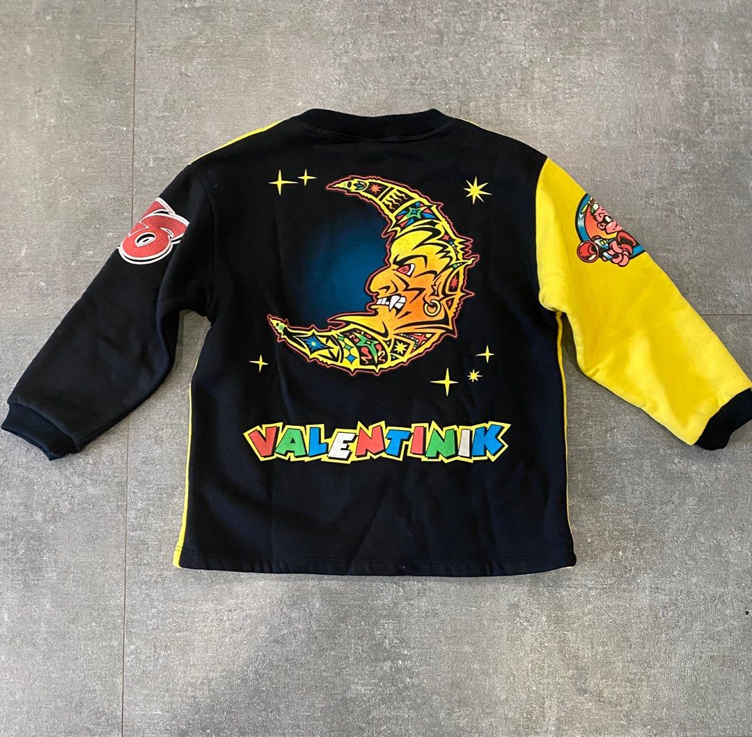 Valentino rossi sun moon sweater, Babies & Kids, Babies & Kids Fashion ...
