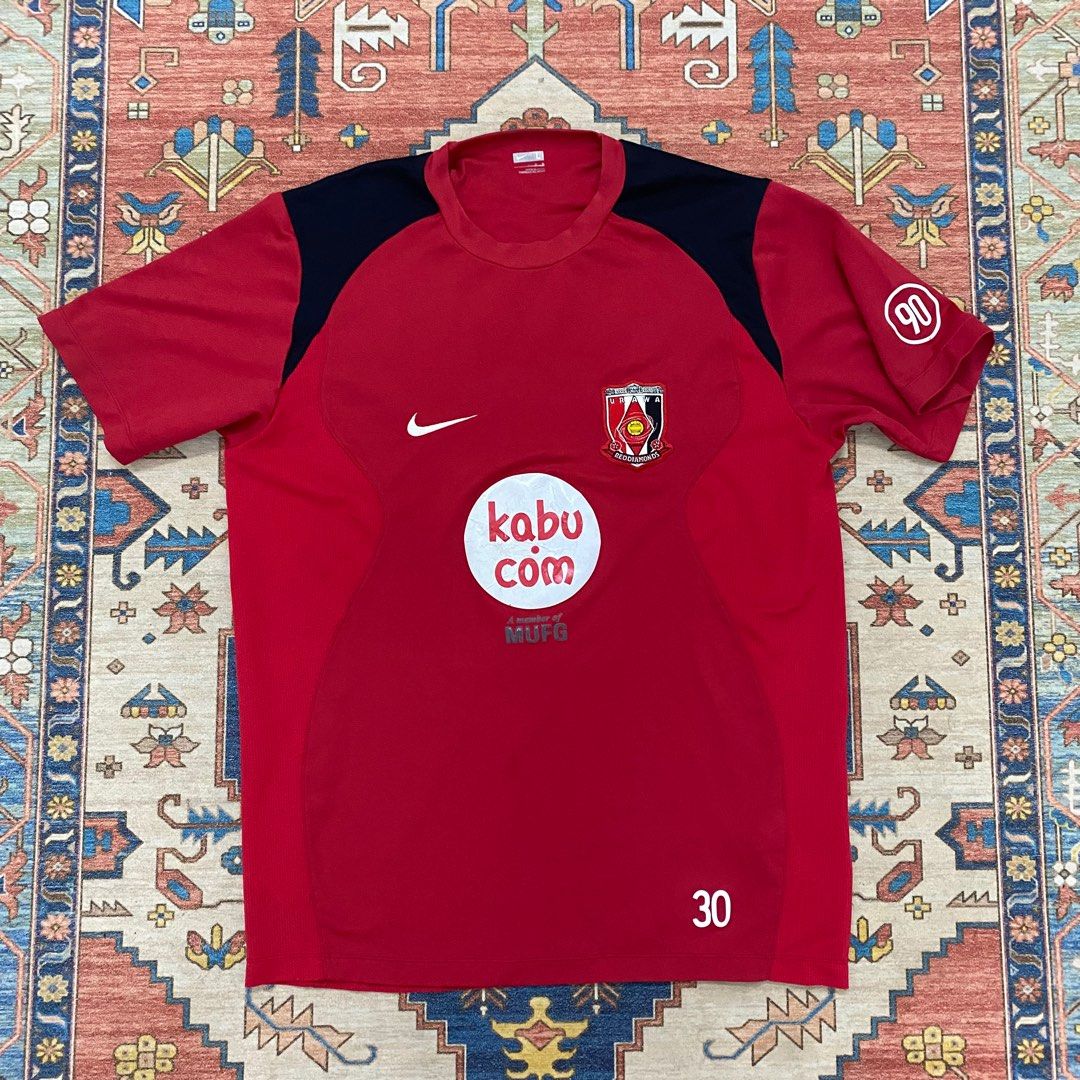 Vintage Nike Urawa Red Diamonds Soccer Jersey, Men's Fashion ...