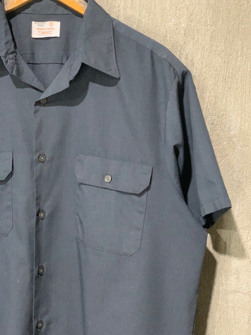 Vintage Sears Work Shirt, Men's Fashion, Tops & Sets, Tshirts & Polo ...