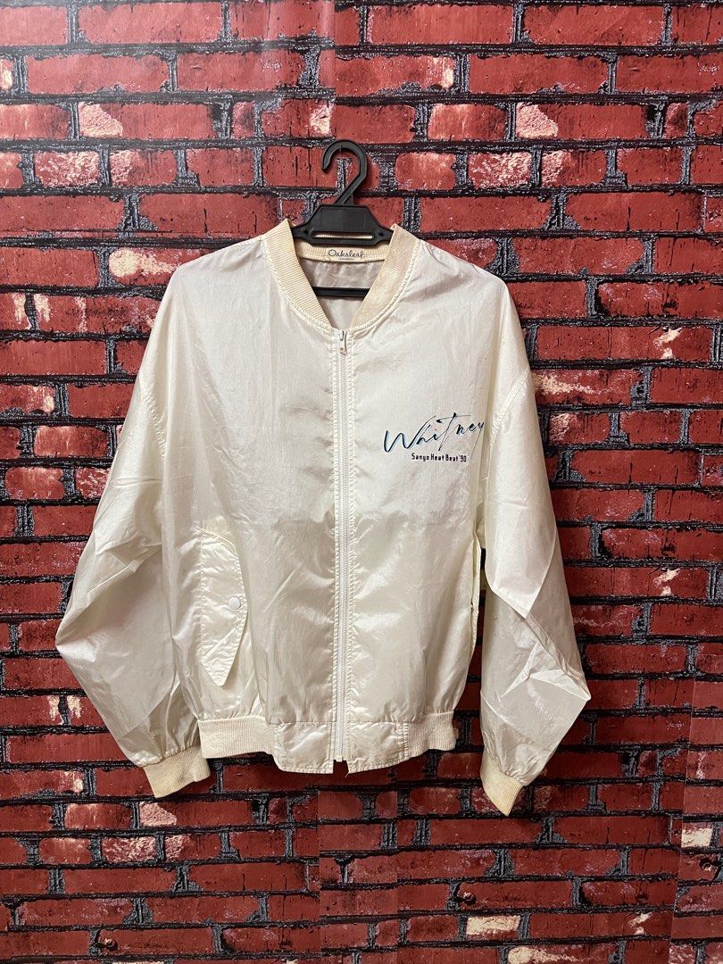Vintage Whitney Houston Sanyo Japan Tour 90's Jacket, Men's Fashion ...