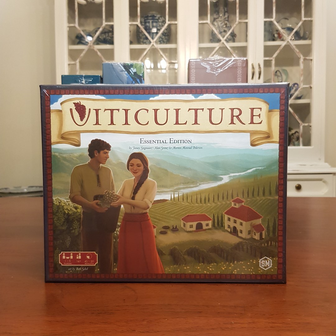 Viticulture: Essential Edition Board Game, Hobbies & Toys, Toys & Games ...