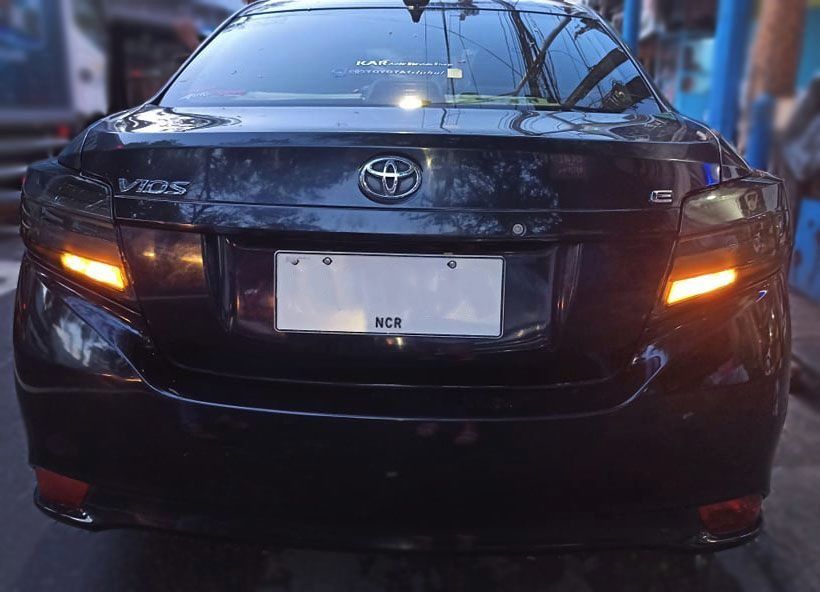 VLAND LED Tail light for Toyota Vios 2014 to 2018 Smoked Black 30 Days ...