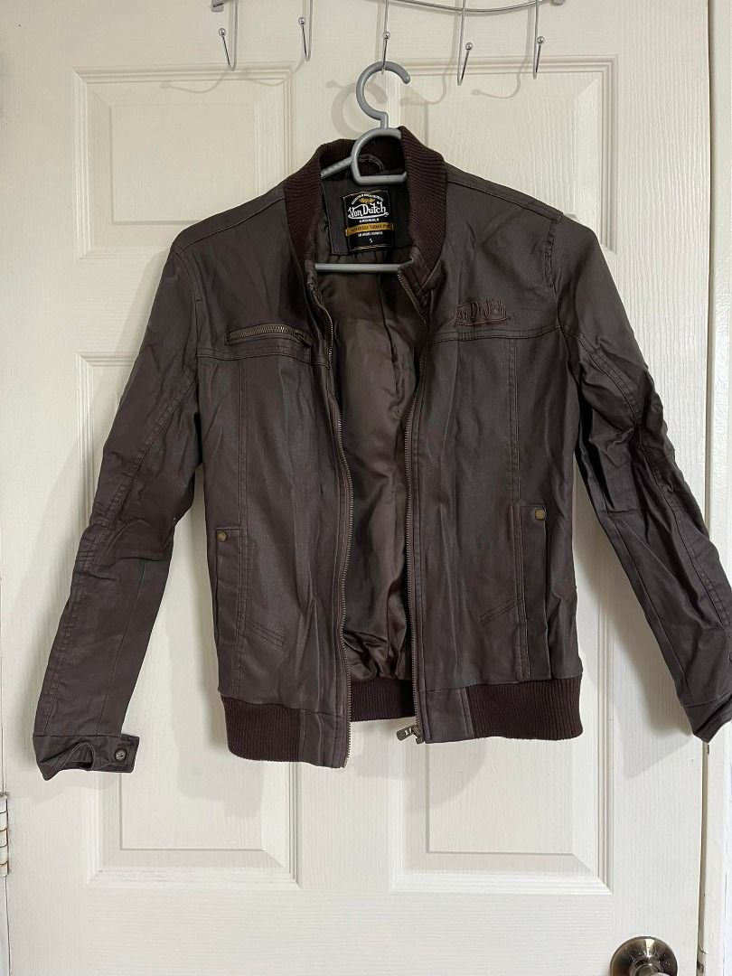 Von Dutch Jacket, Men's Fashion, Coats, Jackets and Outerwear on Carousell