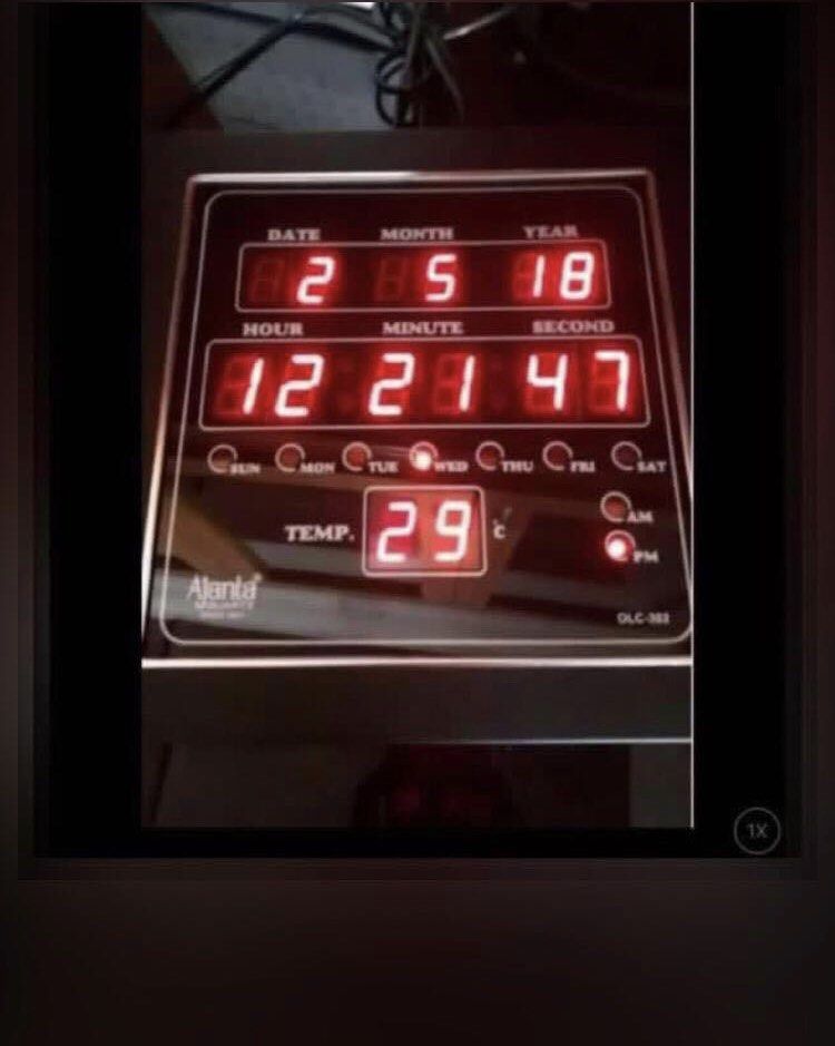 Wall digital clock, TV & Home Appliances, Other Home Appliances on ...