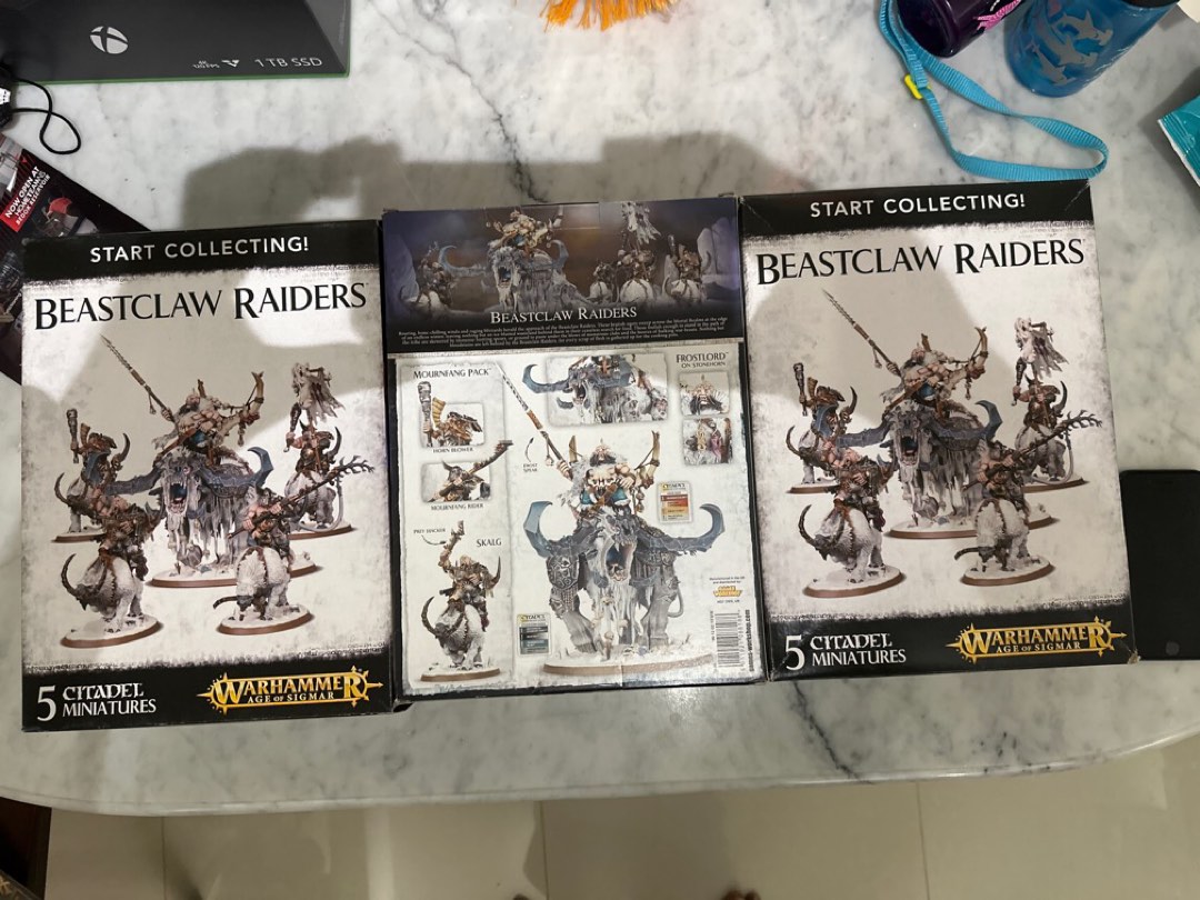 Warhammer AoS beastclaw raiders, Hobbies & Toys, Toys & Games on Carousell
