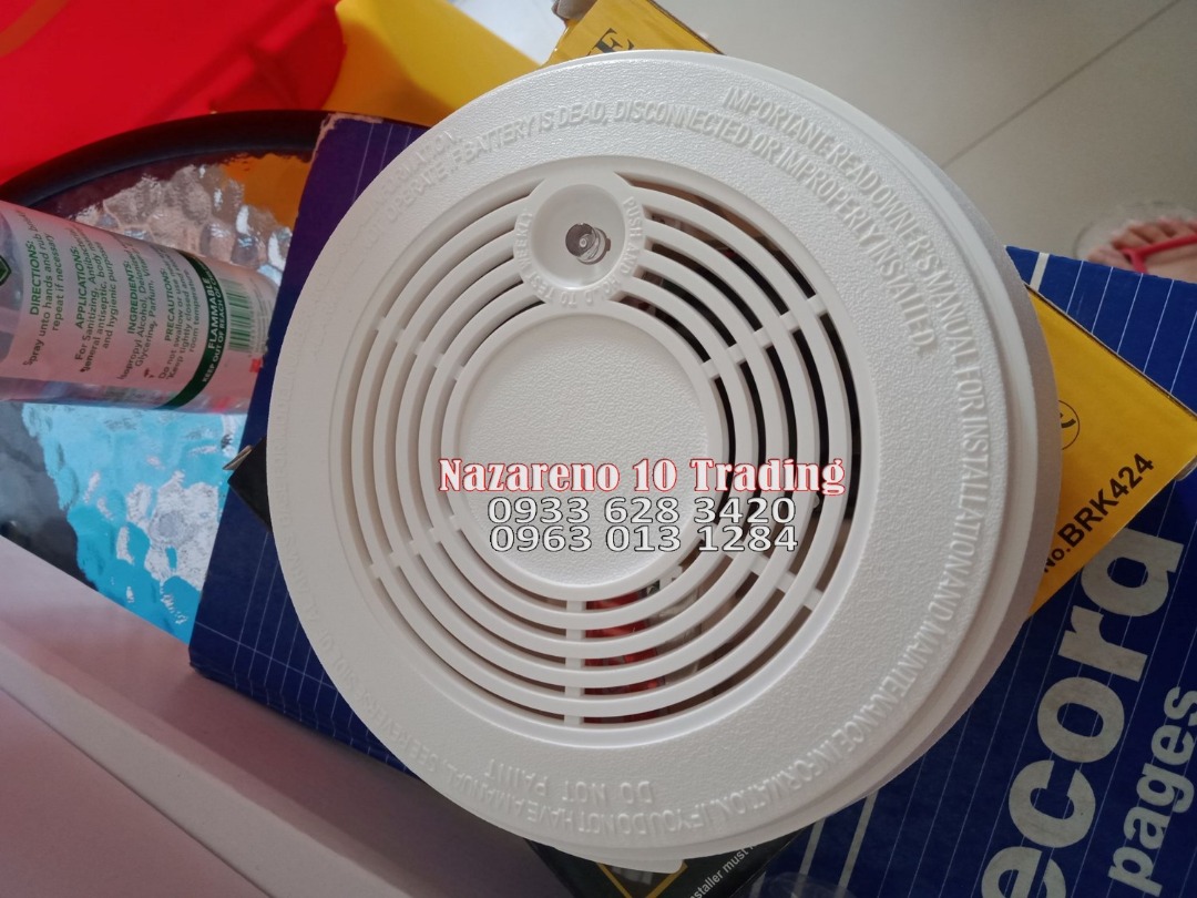 Wireless Alarm Security Smoke Detector Fire Sensor Beeping Alarm ...