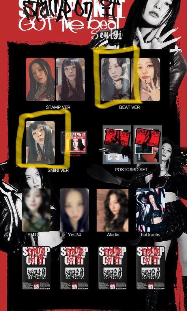 (WTT/WTS) GOT THE BEAT STAMP ON IT (ALBUM & SMINI PHOTOCARDS) (BOA ...