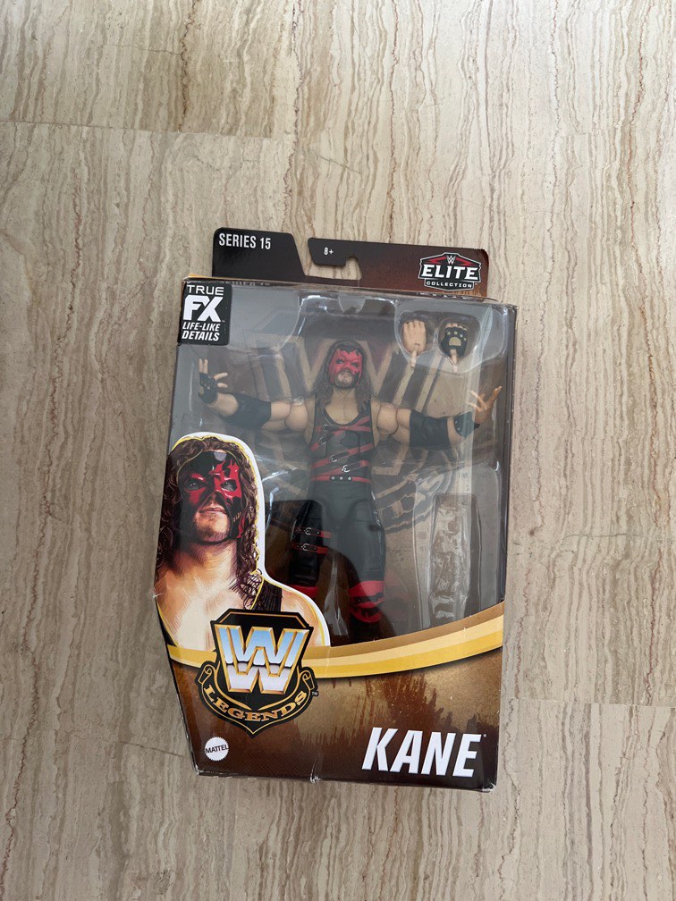 WWE elite Kane, Hobbies & Toys, Toys & Games on Carousell
