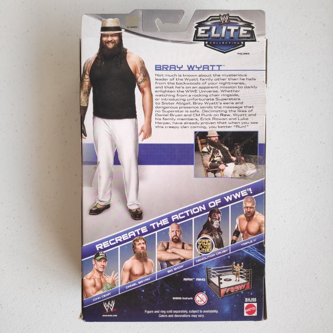WWE Elite Series 28 BRAY WYATT, Hobbies & Toys, Memorabilia & Collectibles, Vintage Collectibles ...