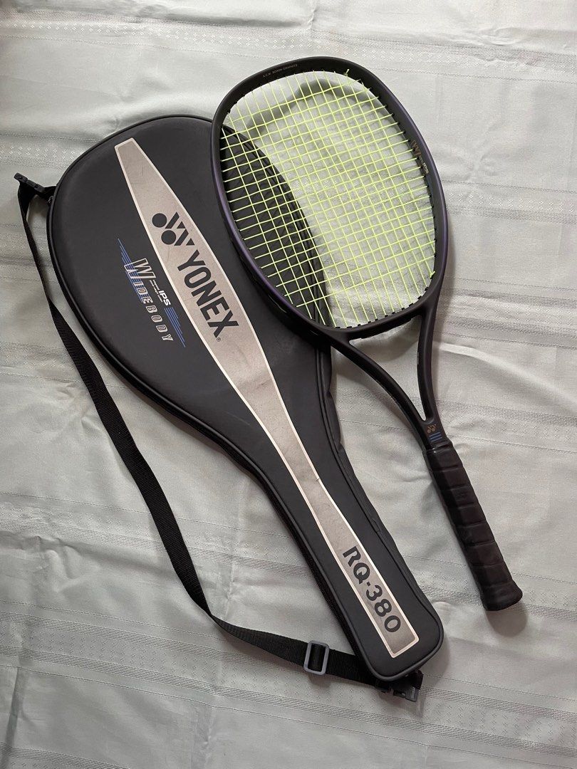 Yonex RQ-380 Tennis Racket, Sports Equipment, Sports & Games, Racket & Ball Sports on Carousell