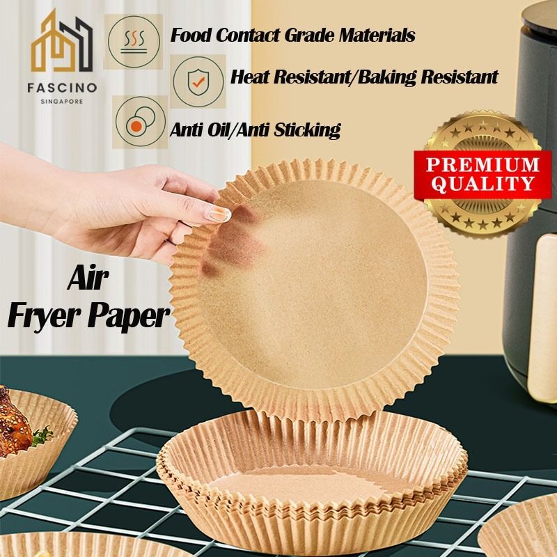 100PCS Disposable Air Fryer Paper for Air Fryer Cheesecake Air Fryer ...