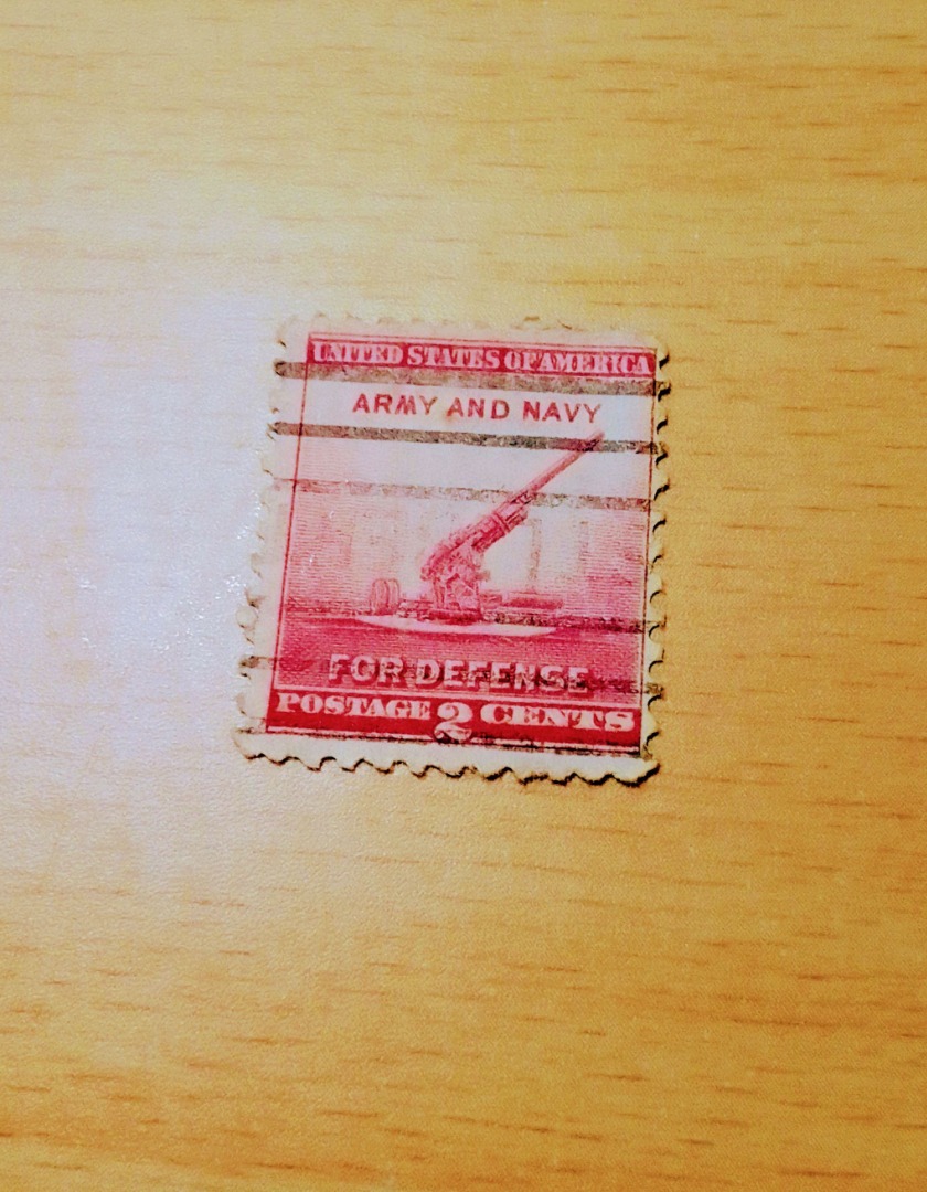 1940 US 2C ARMY AND NAVY FOR NATIONAL DEFENSE POSTAGE STAMP #900 ...