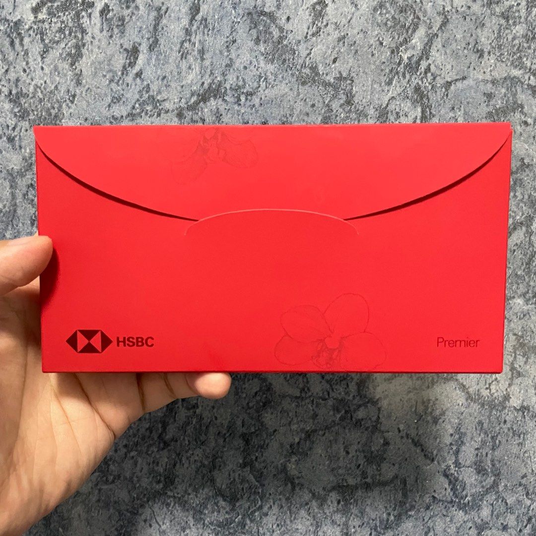 2023 HSBC Premier Hongbao Red Packets, Hobbies & Toys, Memorabilia ...