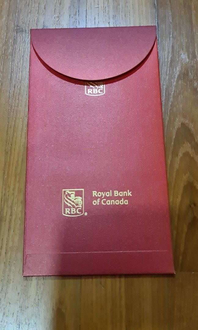 2023 Royal Bank of Canada (RBC) Red Packet Hong Ang Bao Pao Pau Pow ...