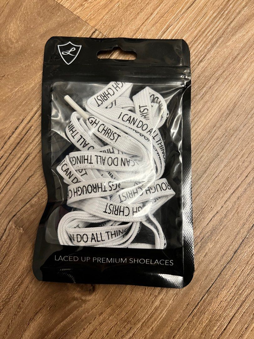 36 inch Shoe Laces - Japanese & Bible Verse, Men's Fashion, Footwear ...