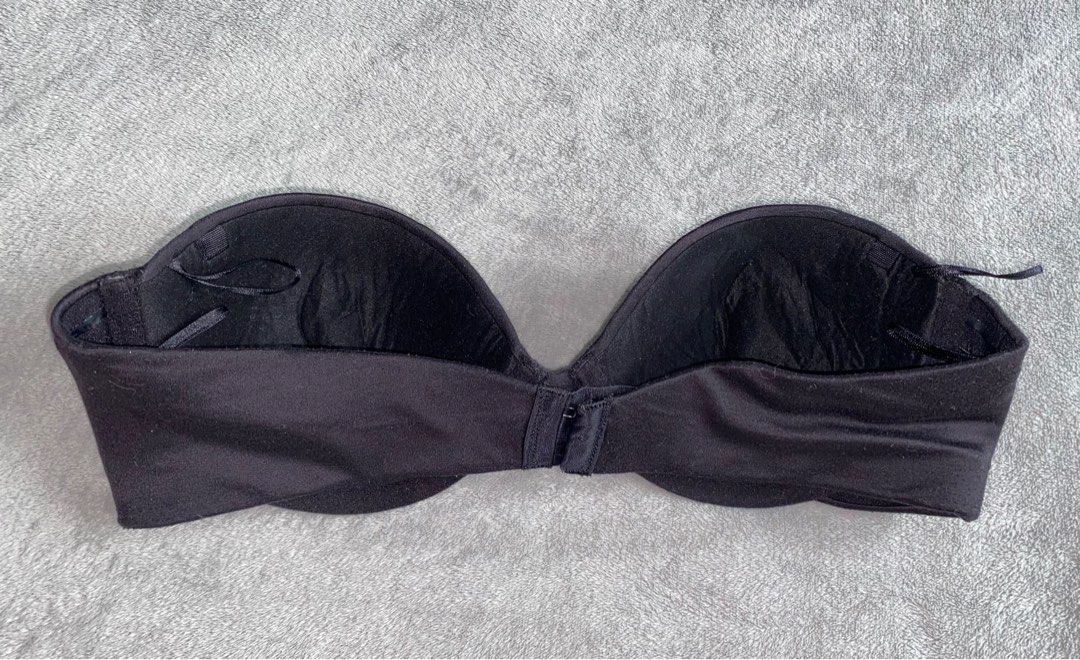36B/38A Maidenform Strapless Bra (Black), Women's Fashion ...