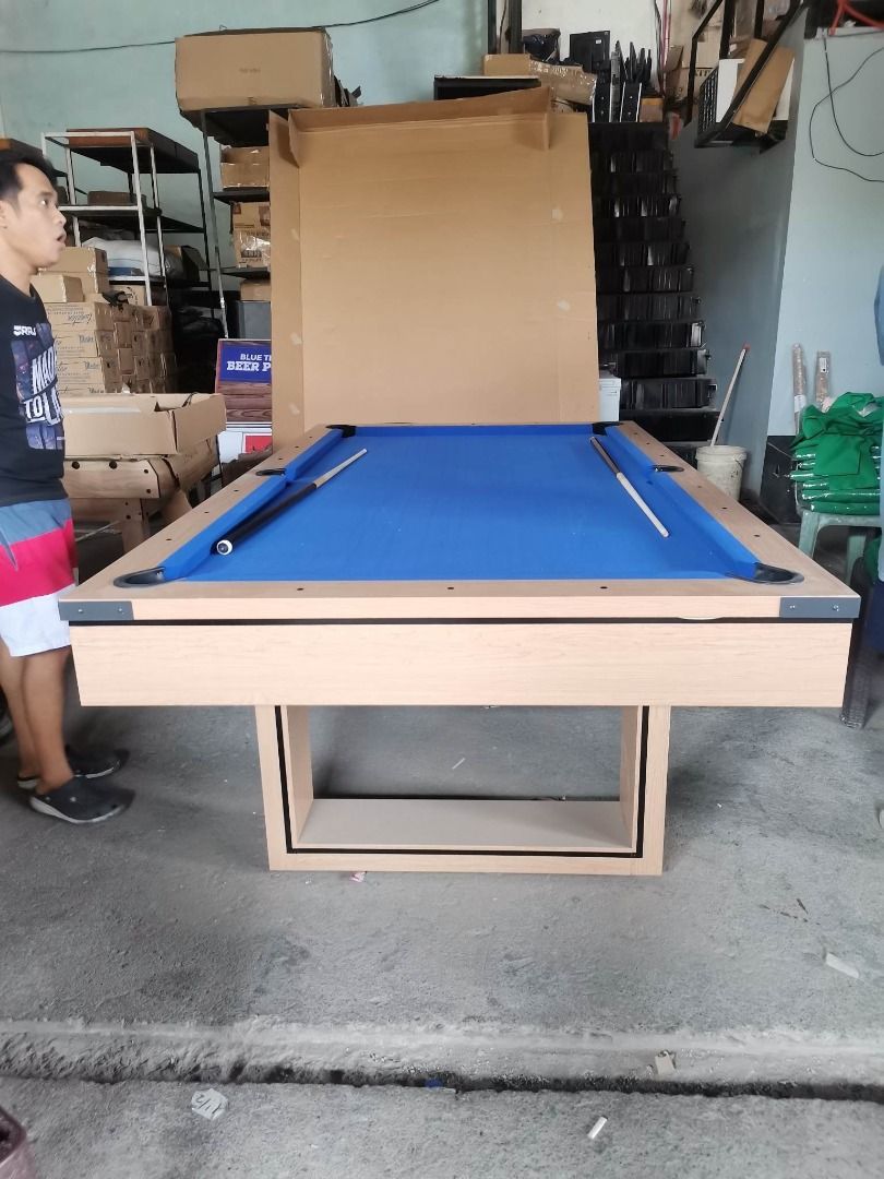 4x8 ft. JUNIOR BILLIARD TABLE CREAM, Sports Equipment, Sports & Games ...