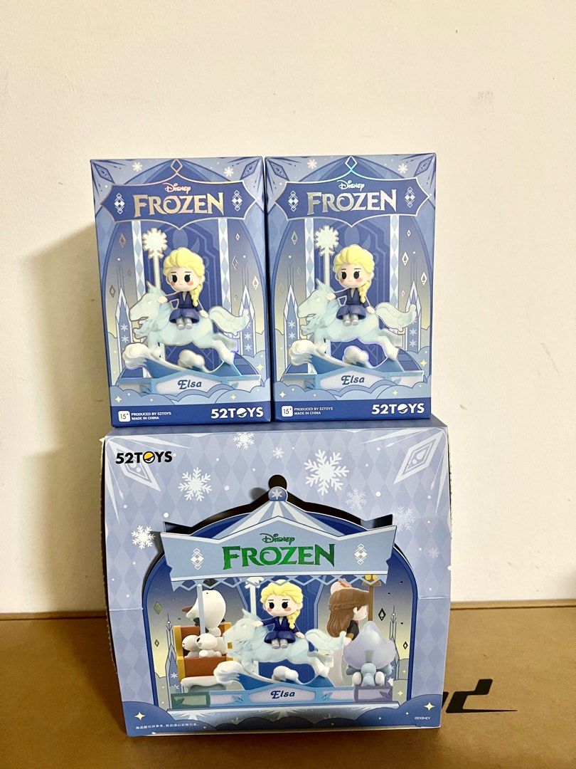 52TOYS Disney Frozen Carousel Blind Box, Hobbies & Toys, Toys & Games ...