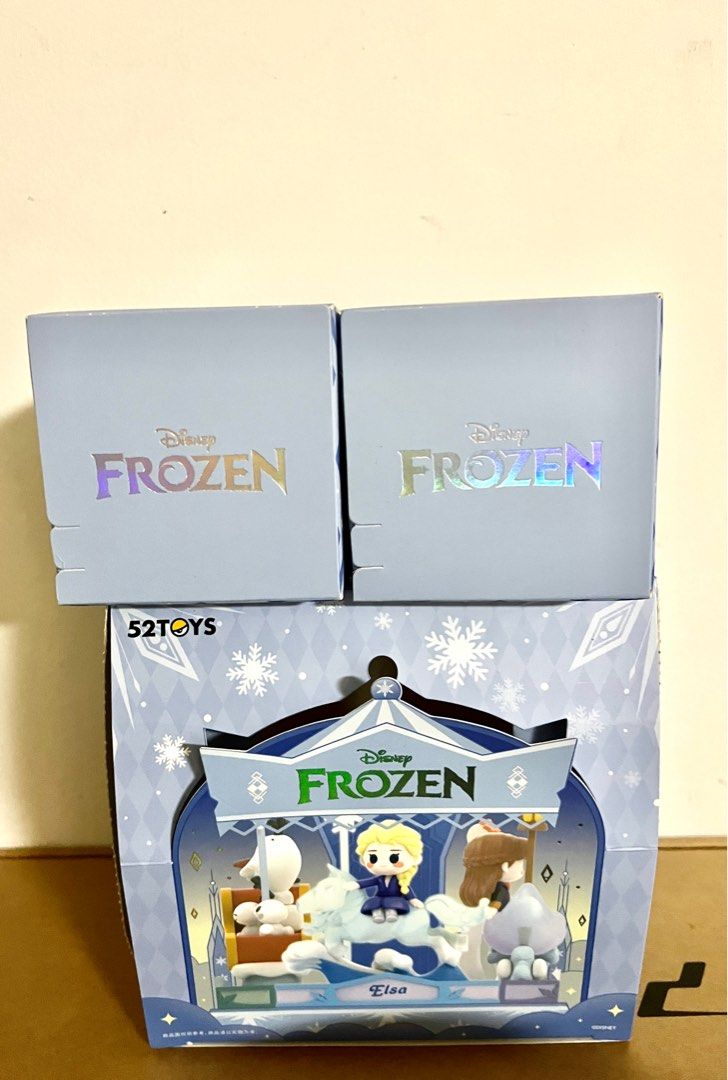 52TOYS Disney Frozen Carousel Blind Box, Hobbies & Toys, Toys & Games ...
