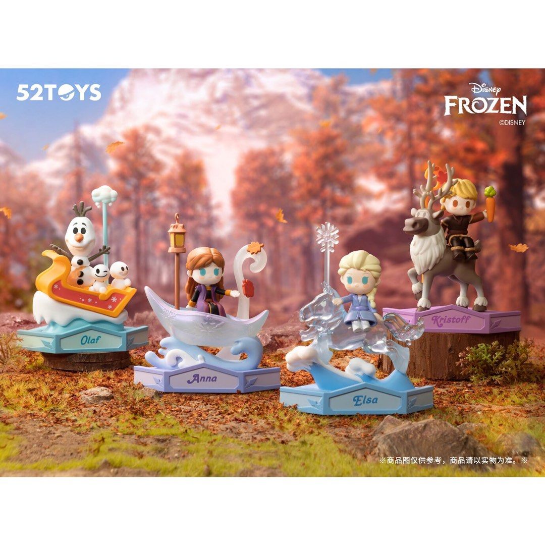 52TOYS Disney Frozen Carousel Blind Box, Hobbies & Toys, Toys & Games ...