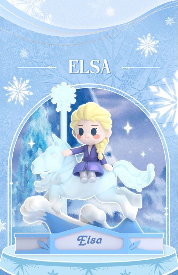 52TOYS Disney Frozen Carousel Blind Box, Hobbies & Toys, Toys & Games ...