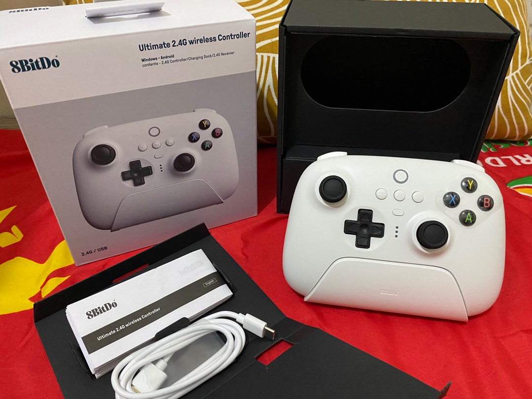 8BitDo Ultimate Wireless 2.4G Controller, Video Gaming, Gaming ...
