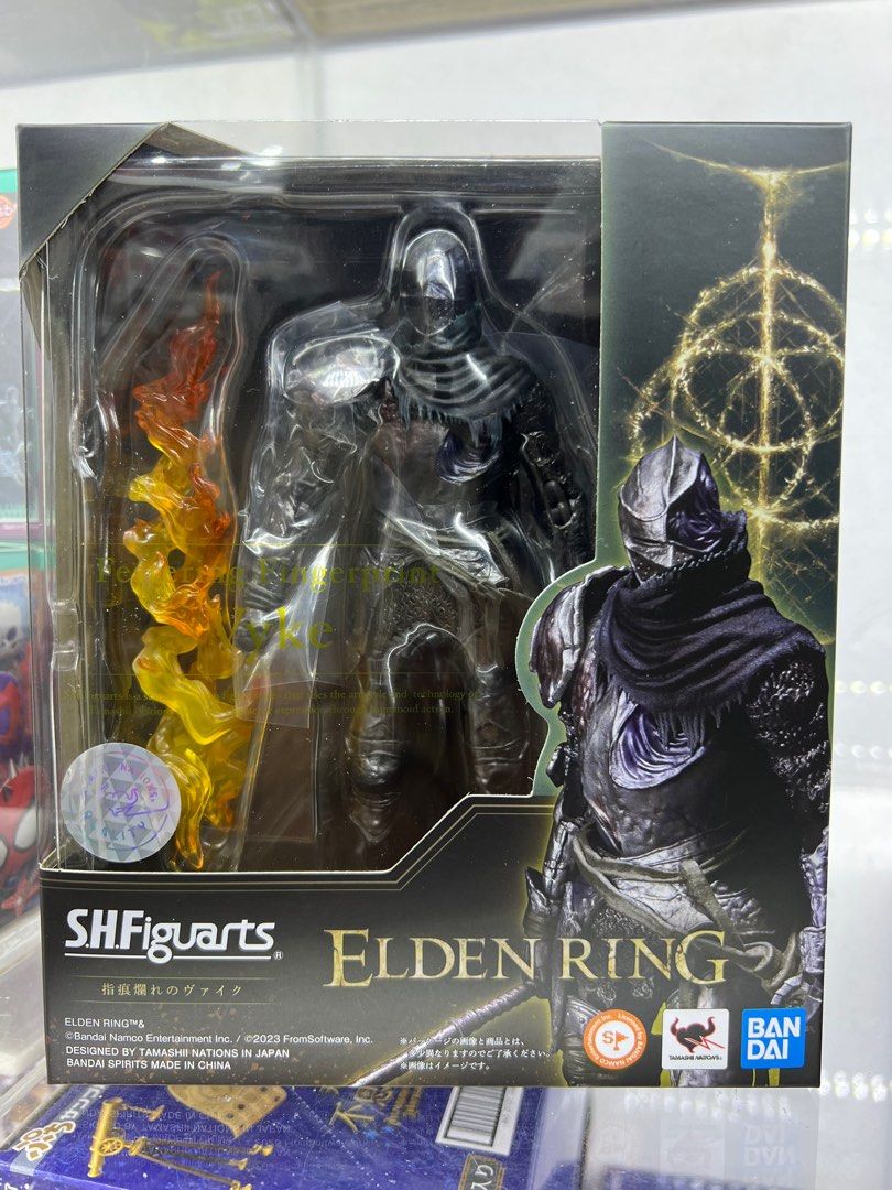 全新 Bandai Elden Ring 艾爾登法環 燒灼指痕 維克, 興趣及遊戲, 玩具 & 遊戲類 - Carousell