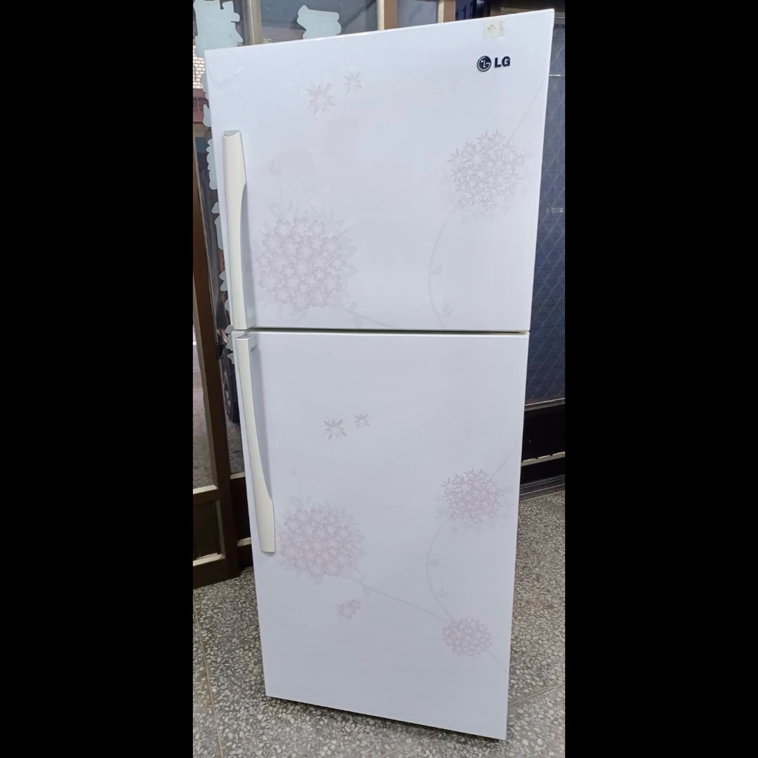 (二手）樂金 LG 392公升 花漾系列 冰箱 電冰箱GN392NP, 電視及其他電器 , 廚房用品, 冰箱及冰櫃在旋轉拍賣