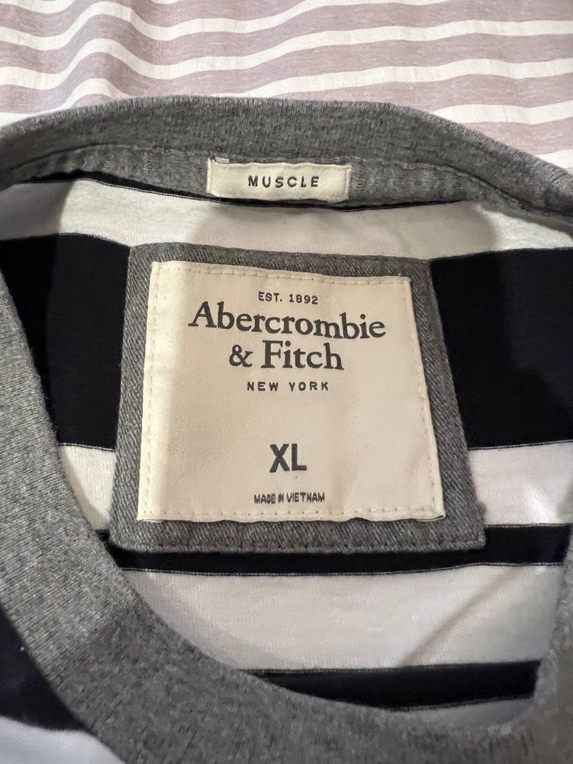 Abercrombie & Fitch A&F T-shirt, Men's Fashion, Tops & Sets, Tshirts & Polo Shirts on Carousell