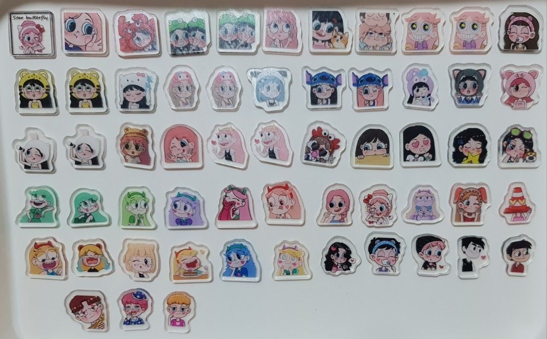 Acrylic Disney Sanrio Dimoo Marvel Anime Spirited Away Princess Genshin ...
