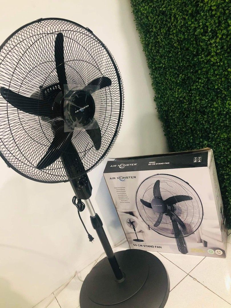Air Monster 20" Stand Fan, Furniture & Home Living, Lighting & Fans ...