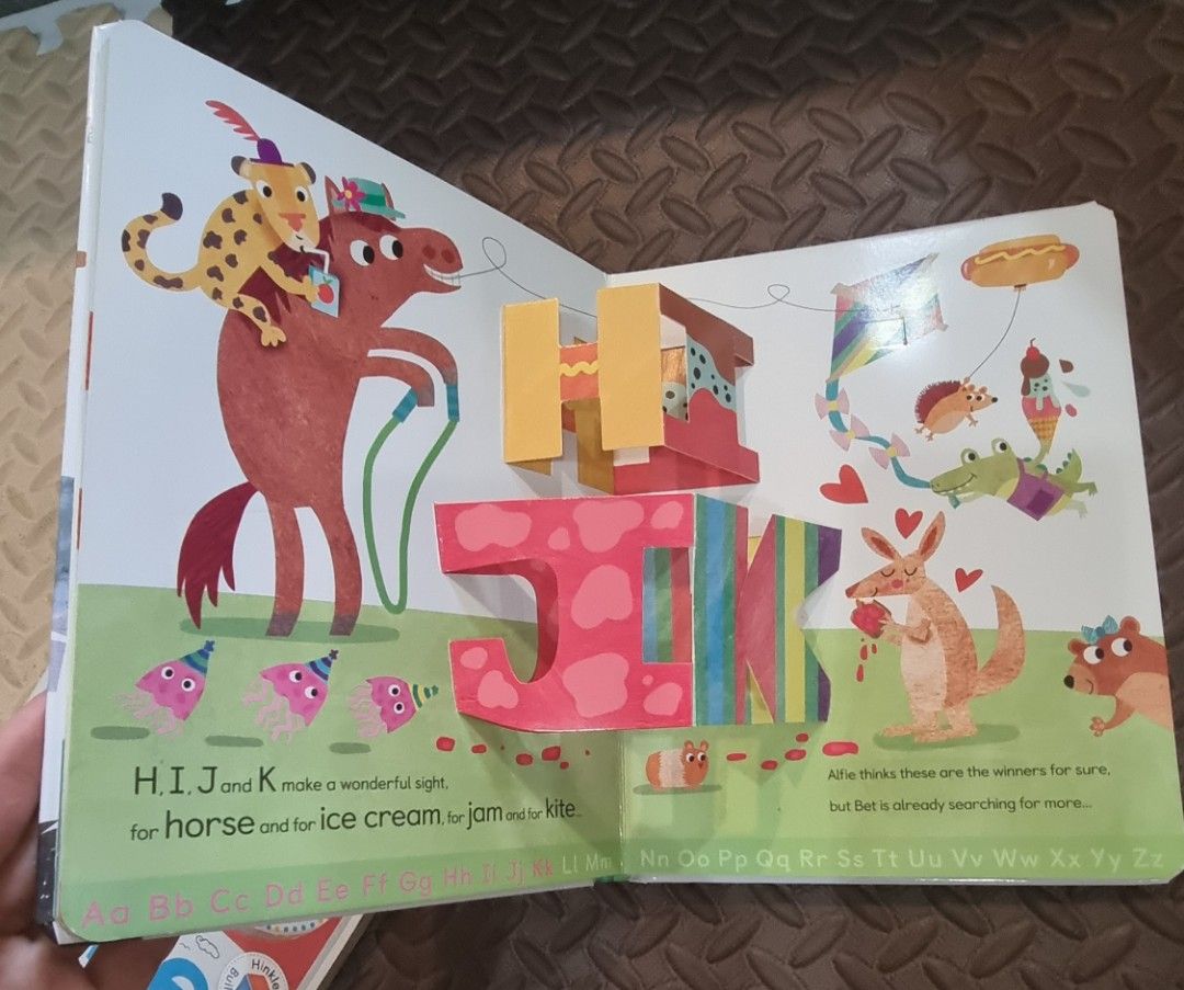 Alfie and Bet's ABC pop-up alphabet book, Hobbies & Toys, Books & Magazines, Children's Books on ...