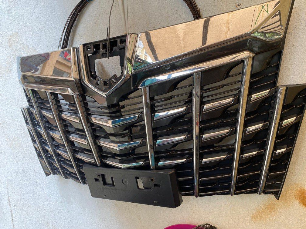 Alphard front bumper grill, Auto Accessories on Carousell