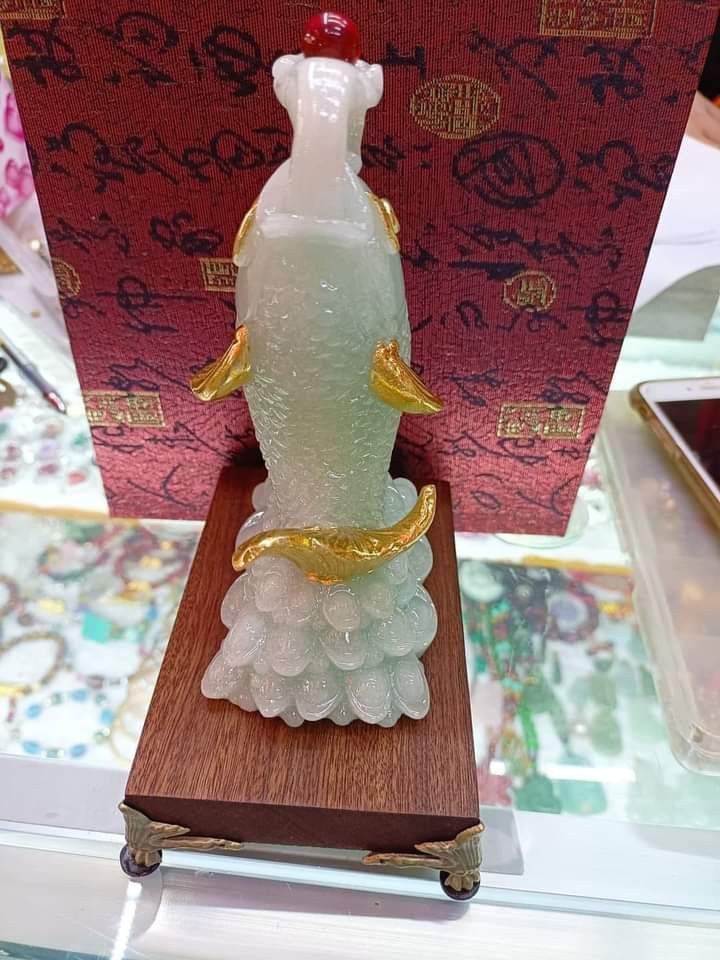 Arowana fish display, Furniture & Home Living, Home Decor, Other Home ...