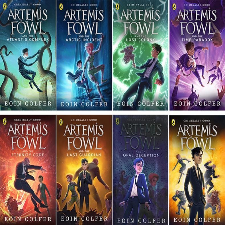 Artemis Fowl (8 Books Set) by Eoin Colfer, Hobbies & Toys, Books ...
