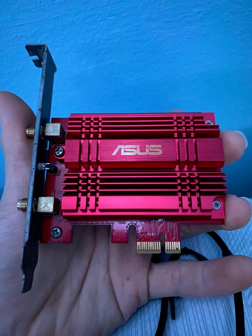 ASUS PCE-AC56 802.11ac Dual-band Wireless-AC1300 PCI-E Adapter with ...