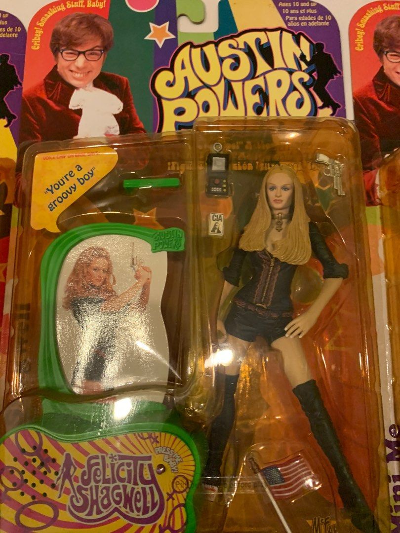 Austin Powers Figures Full Set, Hobbies & Toys, Toys & Games on Carousell