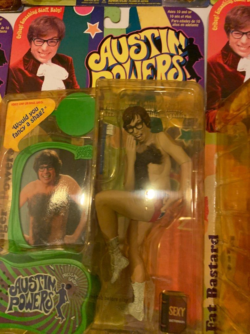 Austin Powers Figures Full Set, Hobbies & Toys, Toys & Games on Carousell
