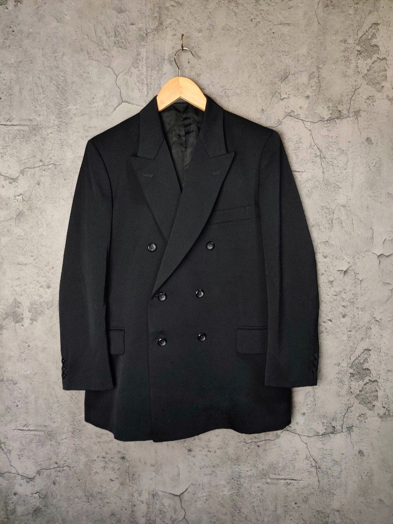 AUSTIN REED MEN'S 6 BUTTON DOUBLE BREASTED BLAZER COAT, Men's Fashion ...