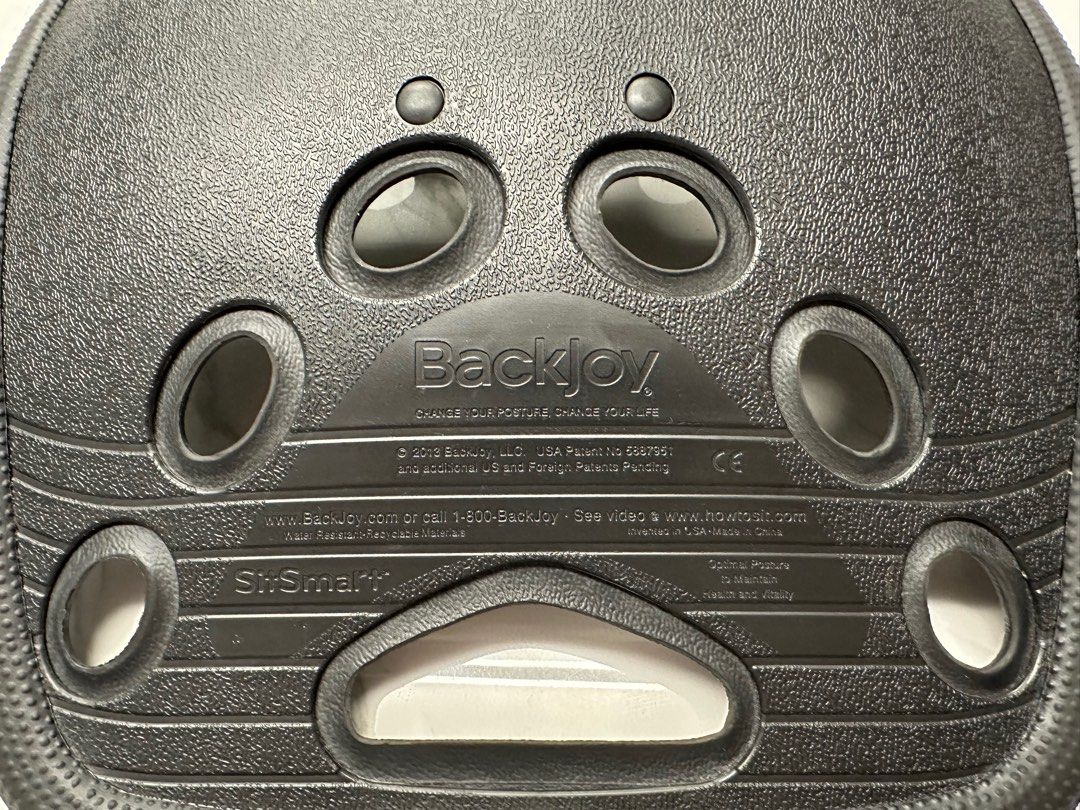 Authentic Adult Backjoy SitSmart Posture, Health & Nutrition, Braces ...