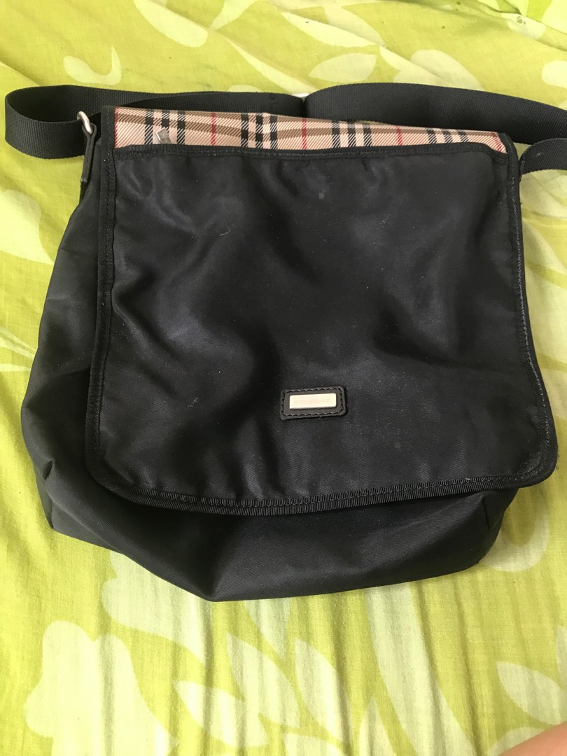 Authentic burberry sling bag, Luxury, Bags & Wallets on Carousell