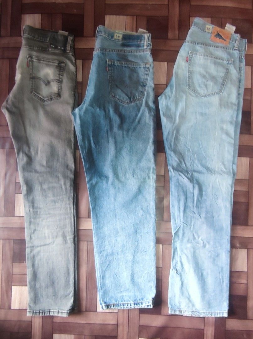 Authentic Levis Size 36, Women's Fashion, Bottoms, Jeans on Carousell