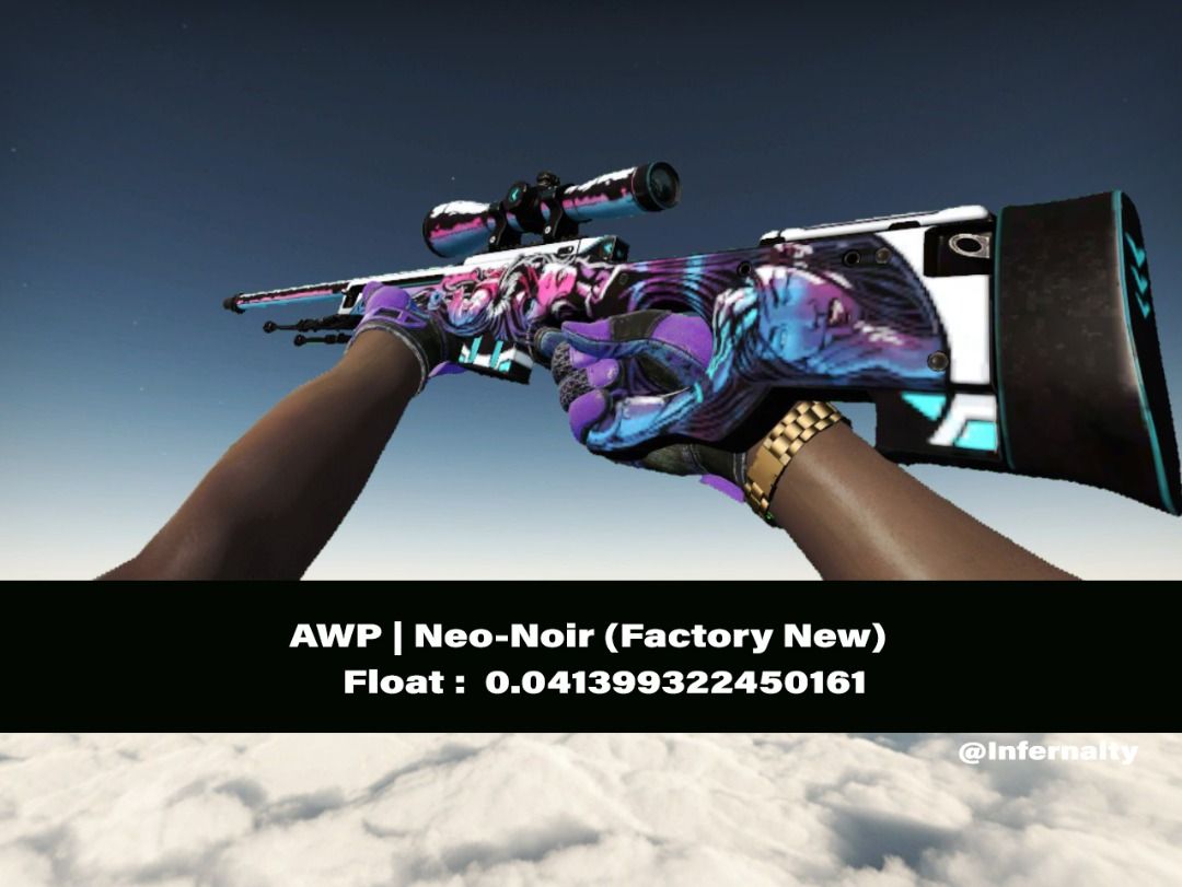AWP Neo Noir FN CSGO SKINS KNIVES, Video Gaming, Gaming Accessories, In-Game Products on Carousell